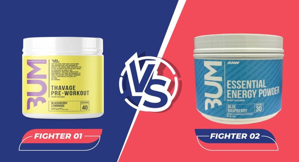 CBUM Pre Workout Review: Thavage vs Essential, Which is Better from RAW ...