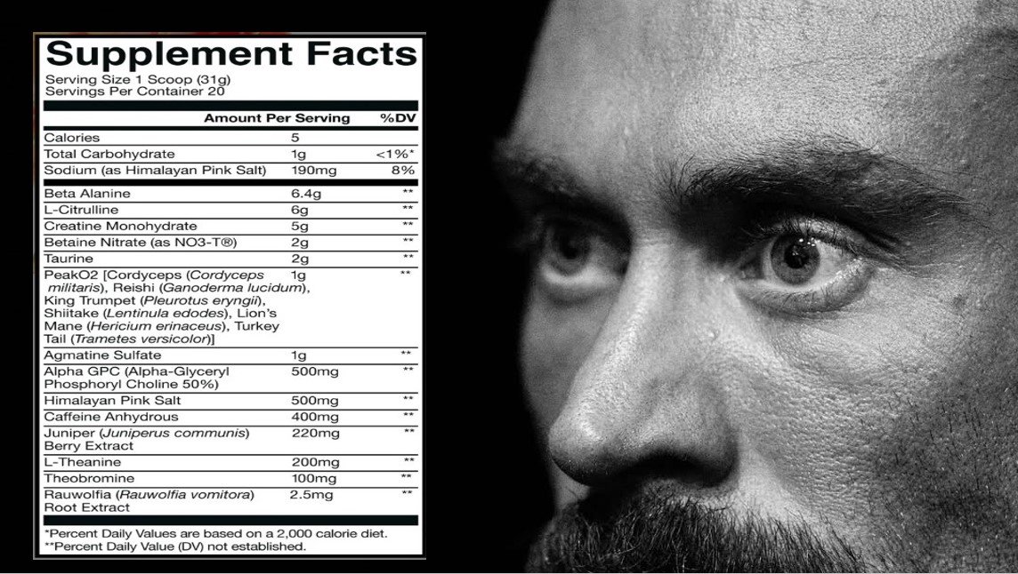 CBUM Thuper Thavage Pre-Workout Review : Raw Nutrition - workout ...