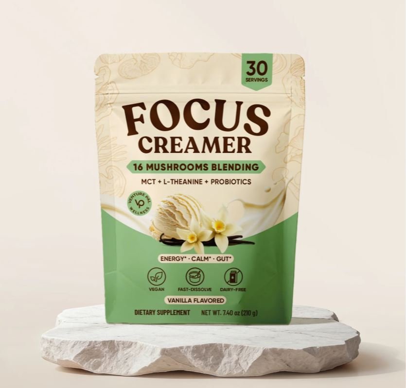 Venture Pal Mushroom Creamer Review: Is This Functional Coffee Blend ...